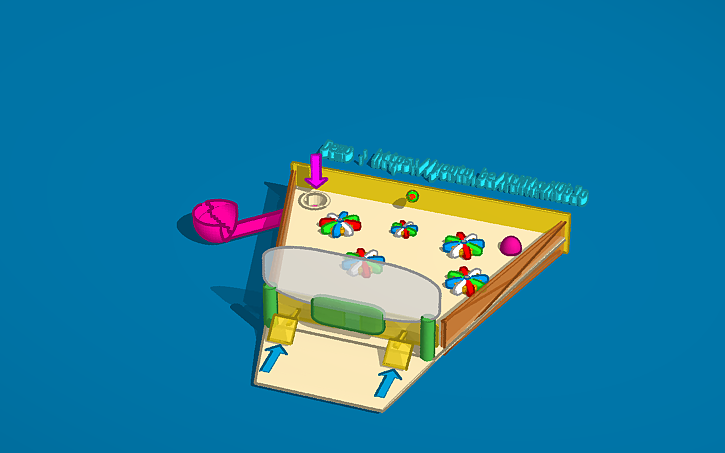 3D design Flipper simlab - Tinkercad