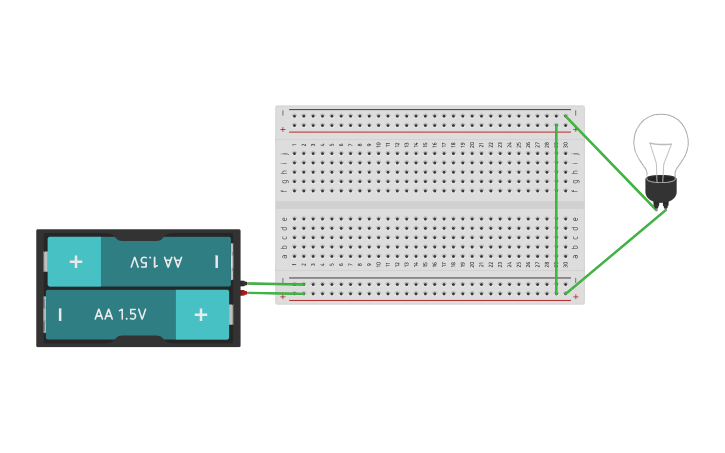 Circuit design Salidas en los circuitos | Tinkercad