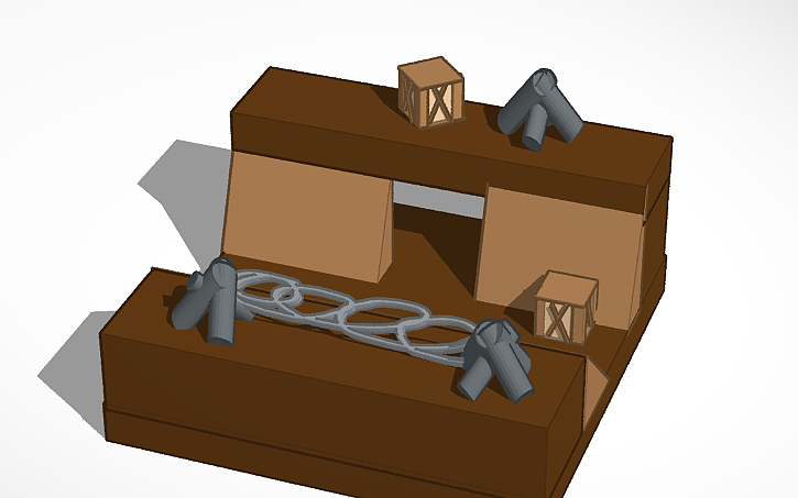 3D design Battlefield - Tinkercad