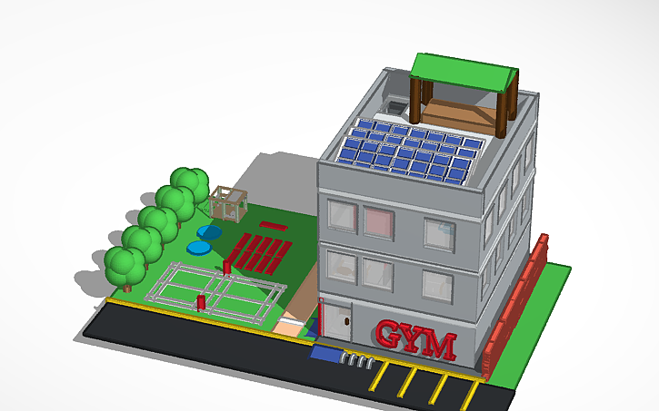 3D design gym - Tinkercad