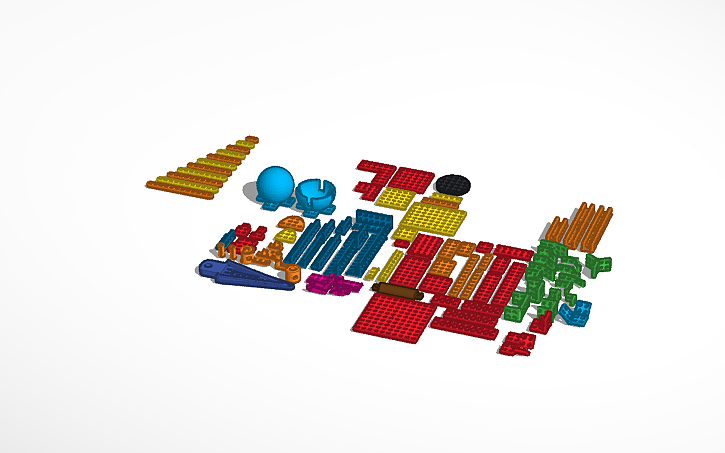 3D design Open Construction Kit Base Parts - Tinkercad