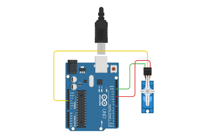 Circuit design cosa giratoria soto | Tinkercad