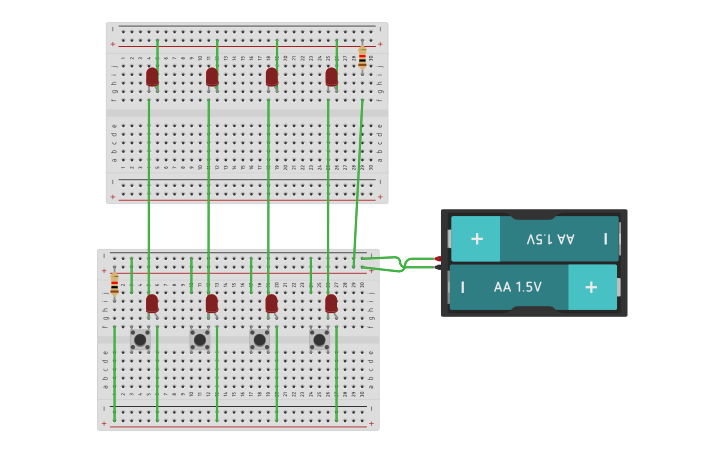 Circuit design Parallel | Tinkercad