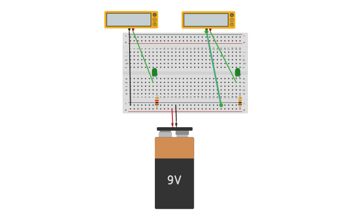 Circuit design Amperímetro - David - Tinkercad