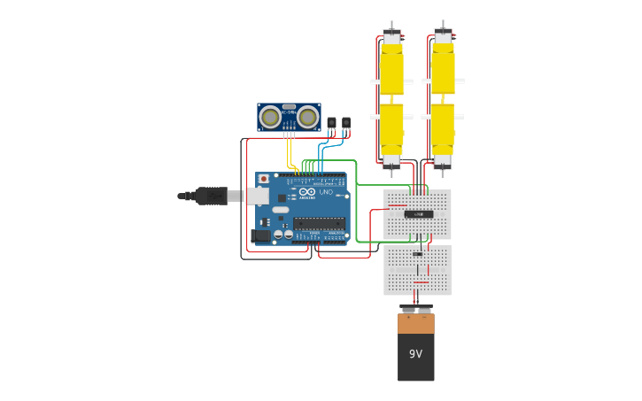Circuit design sand - Tinkercad
