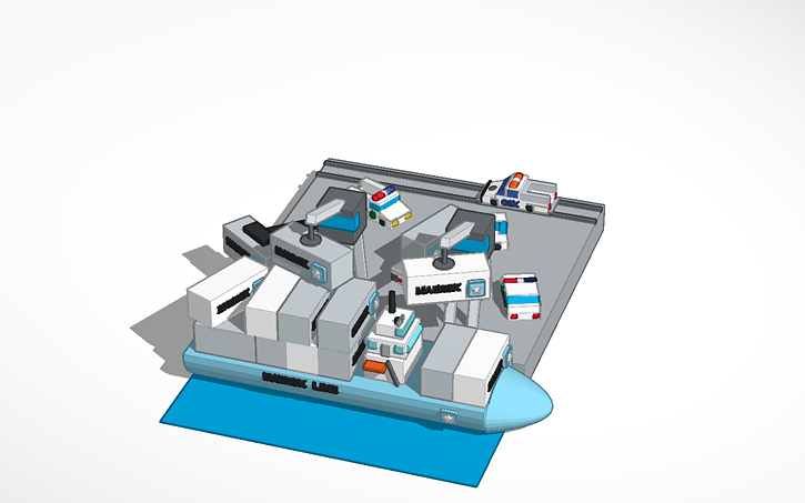 3D design The Port - Tinkercad