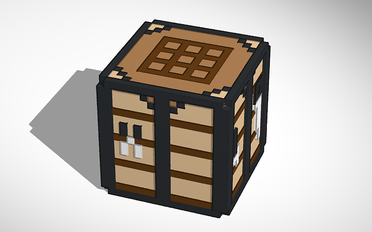 3D design Crafting Table - Tinkercad