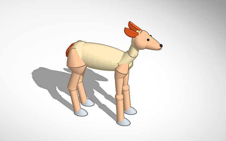 3D design Hind (Doe) | Tinkercad