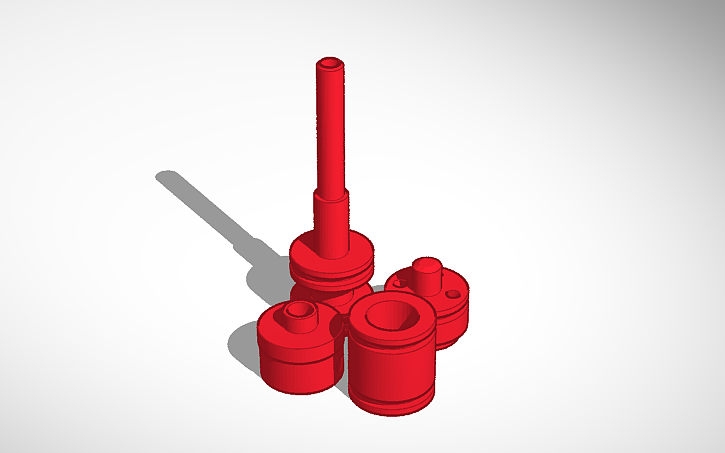 3D design HPA Engine - Tinkercad