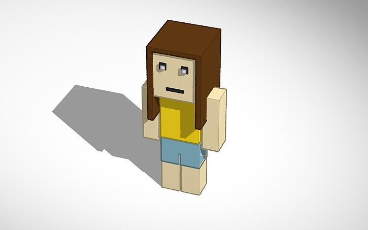 3D design Self portrait - Tinkercad