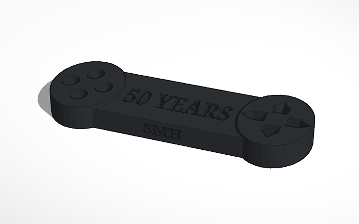 3d Design Remote Control Tinkercad