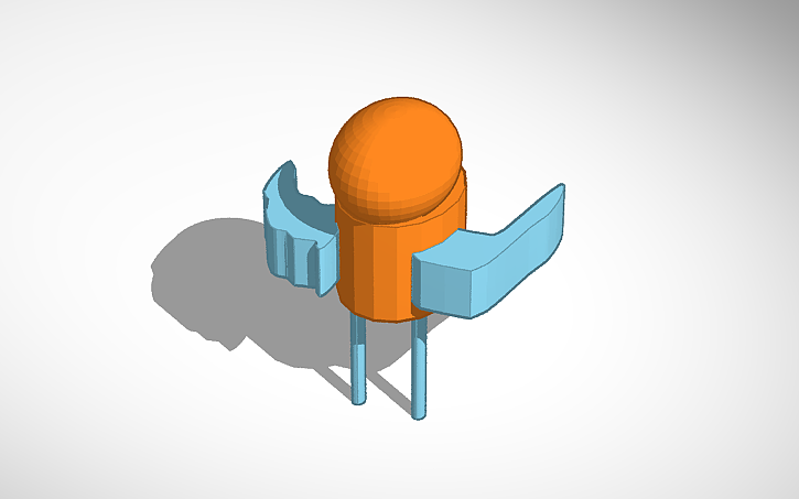3D design : The BS-USB or BSUSB Guy with wings | Tinkercad