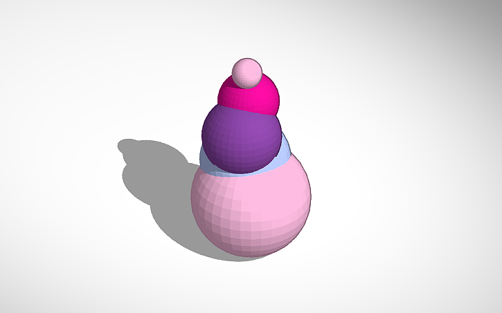 3d Design Graduated Stacking Toy Tinkercad