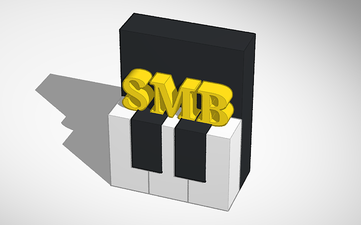 3D design sheet music boss - Tinkercad