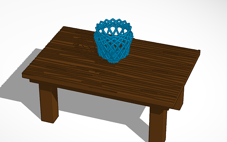 3D design Table Table - Tinkercad