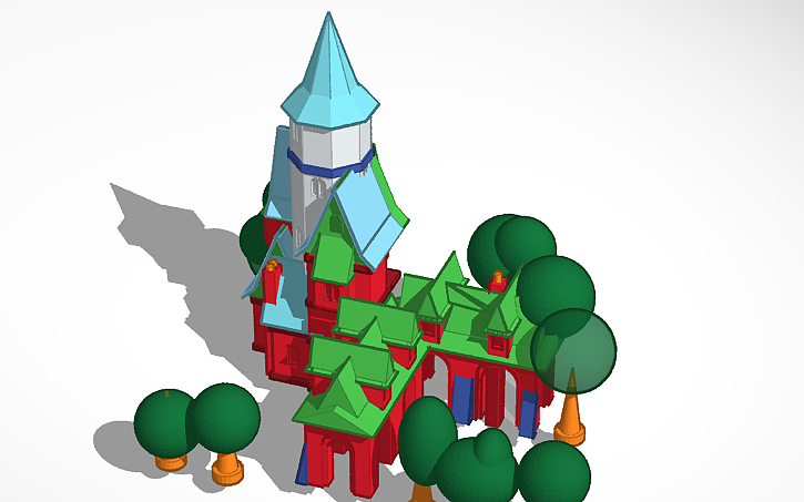 3D design inktober_2021.13_roof - Tinkercad