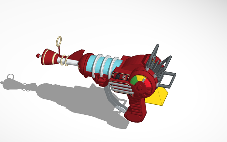 3D design Ray gun - Tinkercad