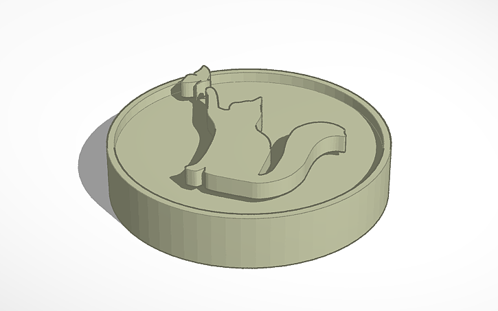 3D design coin - Tinkercad