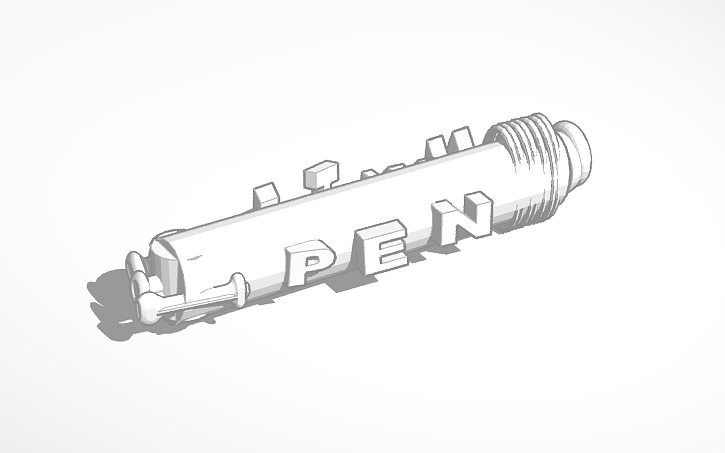 3D design Multi Pen - Tinkercad