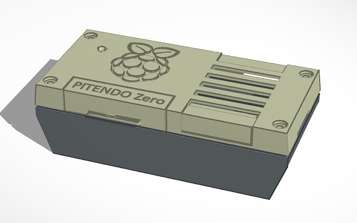 3D design NES_Pi_Zero_Case_Complet_V3 | Tinkercad
