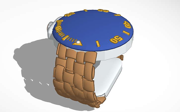 3D design Rolex - Tinkercad