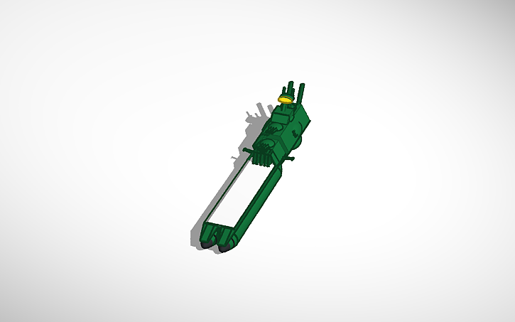 3D design Gamilon Battlecarrier Revenge II - Tinkercad