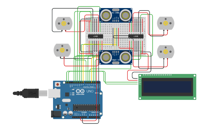 Circuit Design Nabila Putri Aulya Motor Dc 4 Tinkercad
