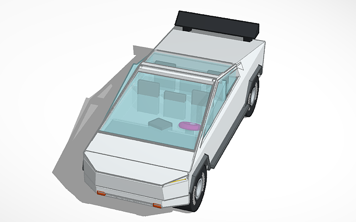 3D design Cybertruck FINAL - Tinkercad