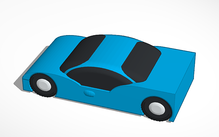 3D design Car - Tinkercad
