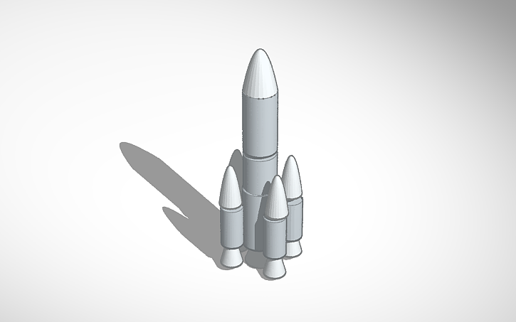 3D design PSLV | Tinkercad