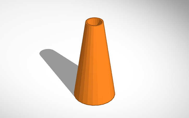 3D design Cone - Tinkercad