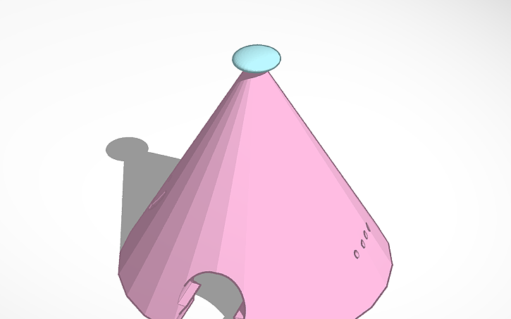 3D design clown tent | Tinkercad