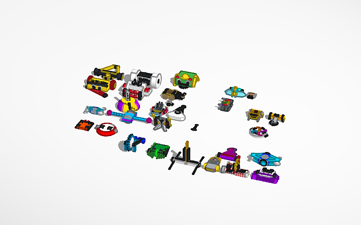 3D design Sim Lab Bot Challengers! - Tinkercad