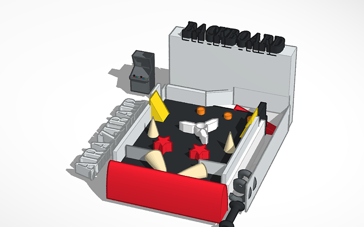 3D design Aira's Pinball Machine - Technology Term 1 2020 | Tinkercad