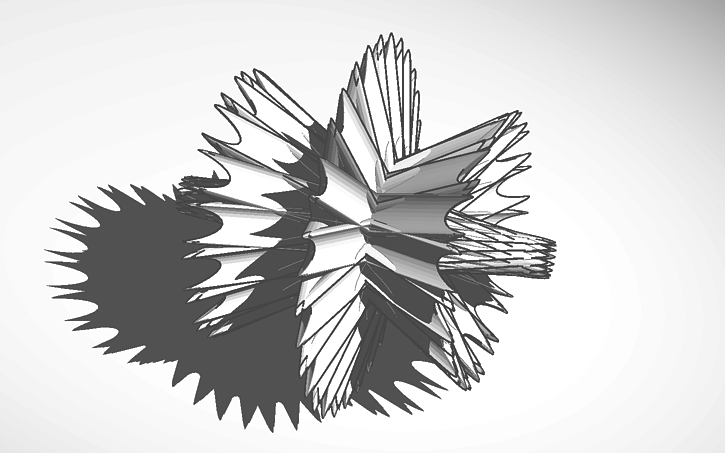 3D design Crazy spikes #mtisc | Tinkercad