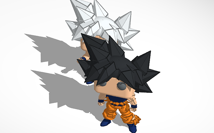 3D design funko pop - Tinkercad