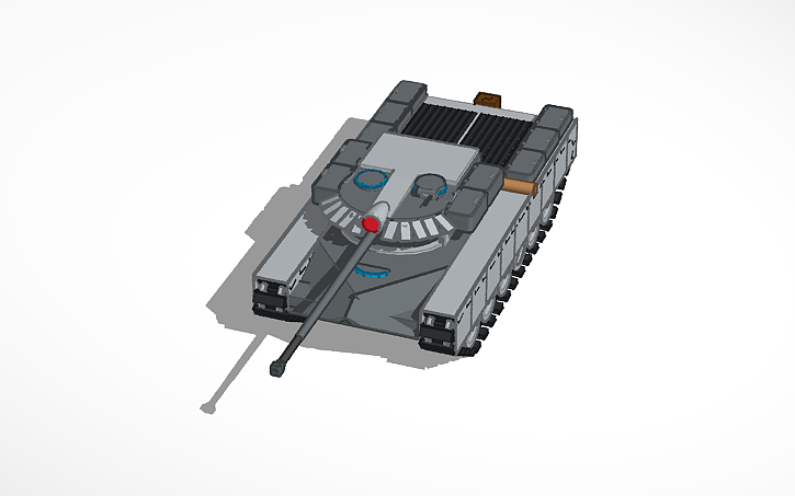 3D design Tank mod.14/2 - Tinkercad