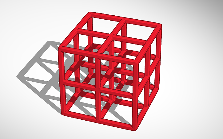 3D design cube | Tinkercad