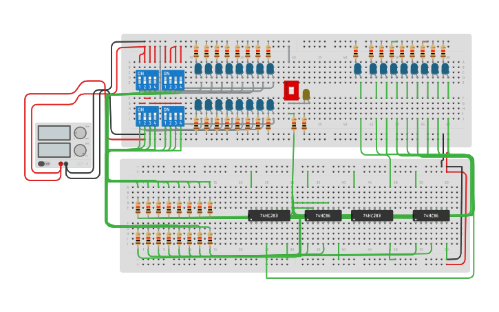 Circuit Design Activity 3 Basic Alu Tinkercad