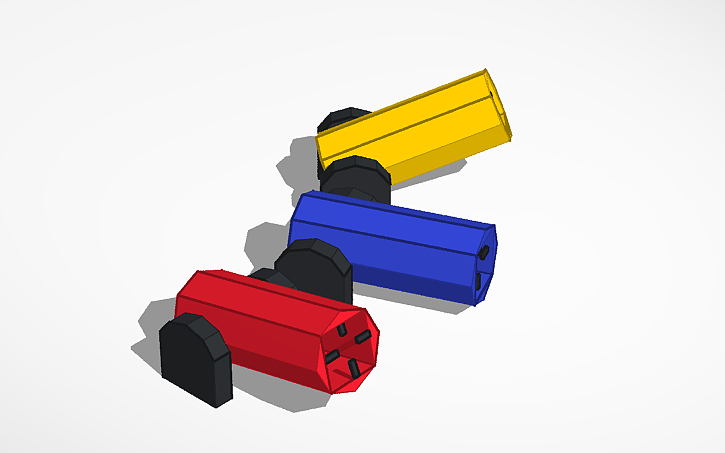 3D design BSS Cannons - Tinkercad