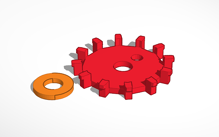 3D design Mini Tree Custom Top - Tinkercad