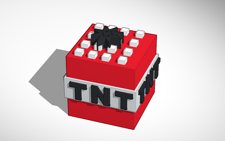 3D design TNT - Tinkercad