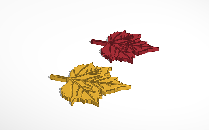 3D design Leaf | Tinkercad