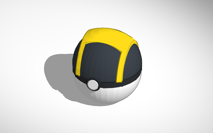 3D design Ultraball - Tinkercad