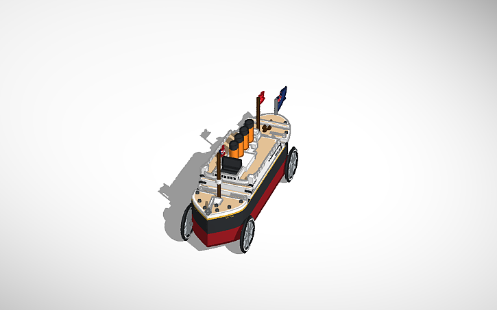 3D design Titanic Themed Soapbox Racer - #SoapboxContest2022 - Tinkercad