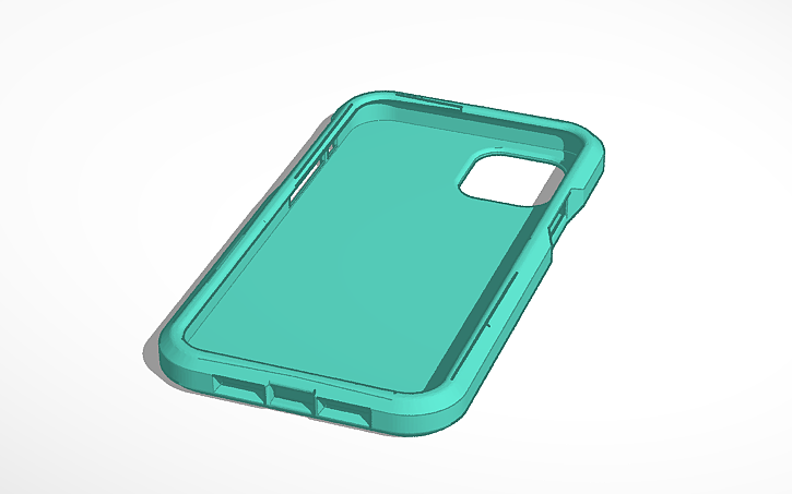 3D design iPhone 12 case - Tinkercad
