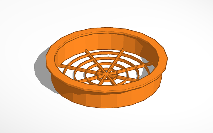 3D design Vent Cover - Tinkercad