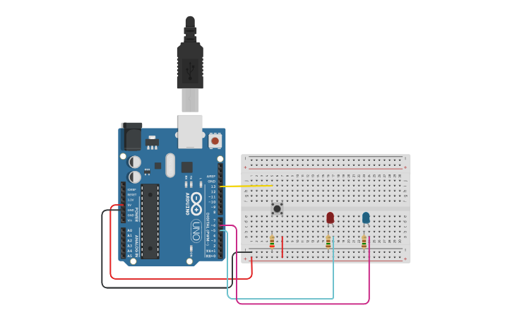 Circuit design Evaluacion - Tinkercad