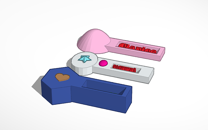 3D design Key chane | Tinkercad