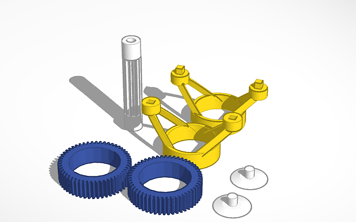 3D design Fid"gear"spinner - Tinkercad